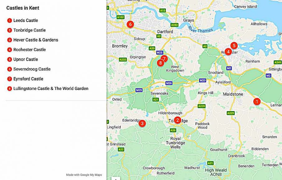 Best Castles in Kent - Historic European Castles